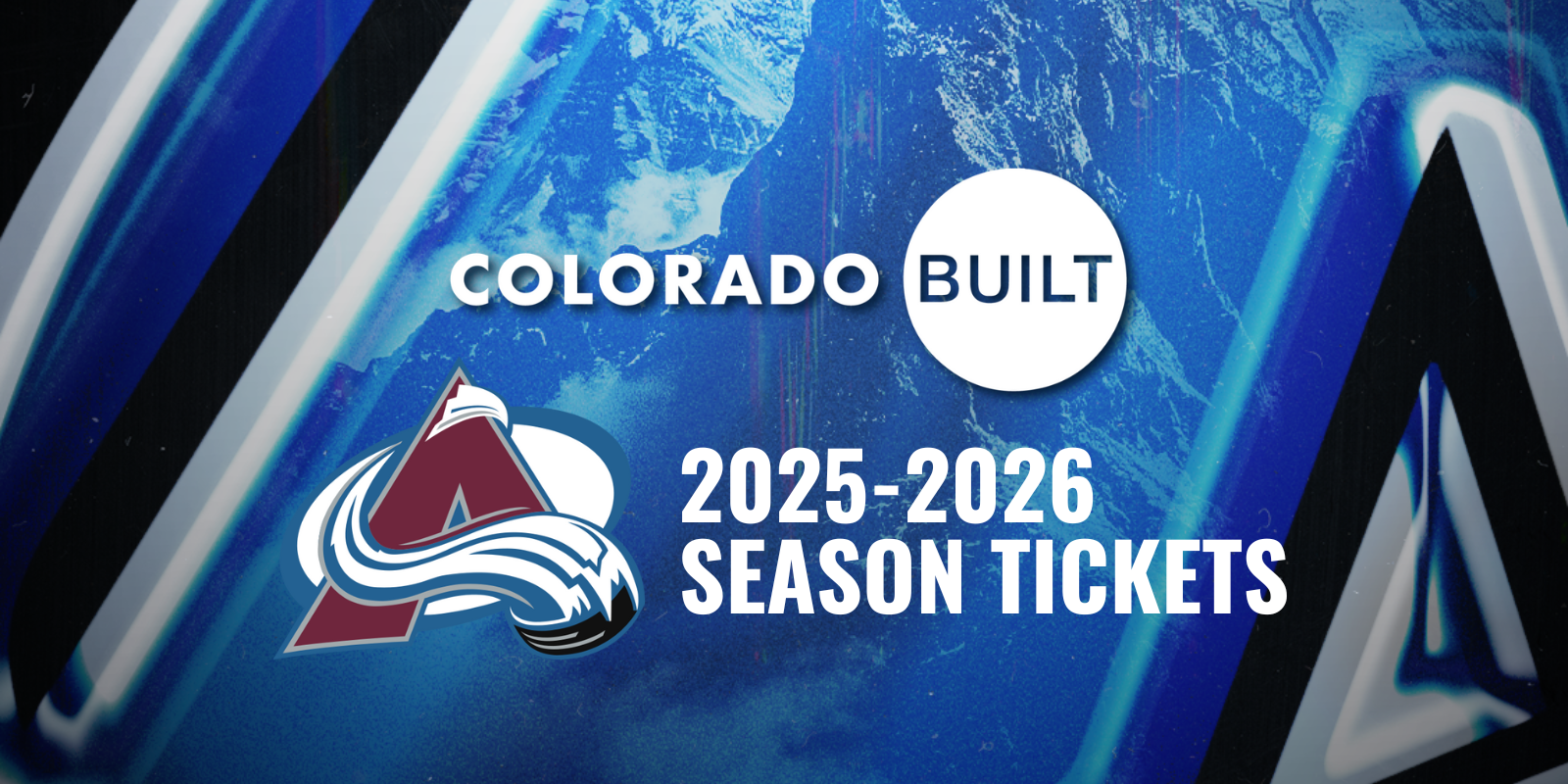 2025 Colorado BUILT Colorado Avalanche Season Tickets – Colorado Built