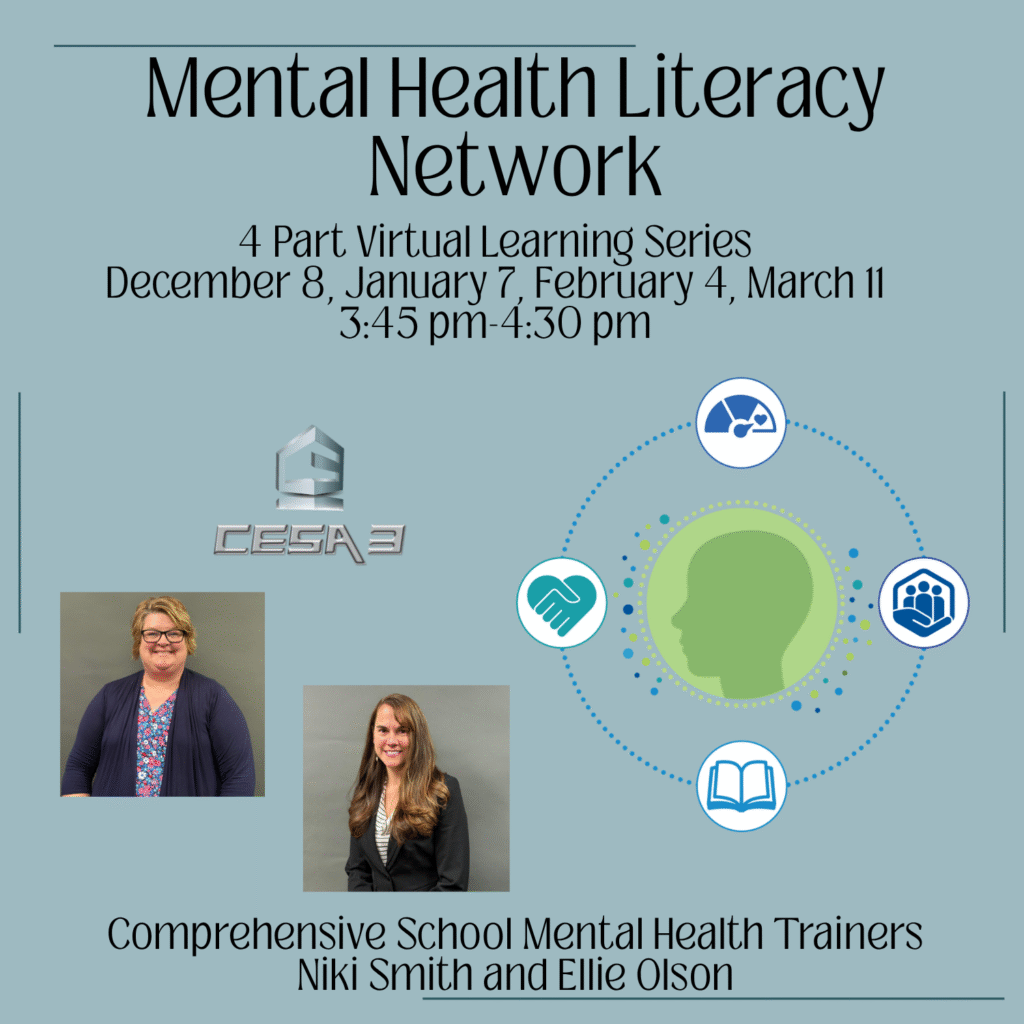 Mental Health Literacy – 4 Part Series – CESA 3